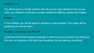 Full Stack Web Development PPTX