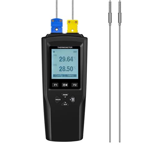 Thermocouple Thermometer Temperature Data Logger With Probe