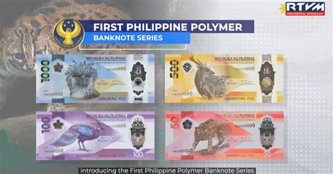 Inihayag Ng Bsp Ang Mga Bagong Disenyo Para Sa Mga Polymer Banknotes