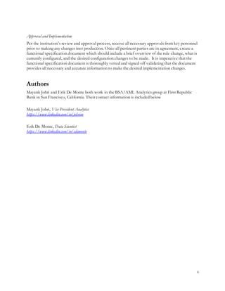 Reducing False Positives DOCX