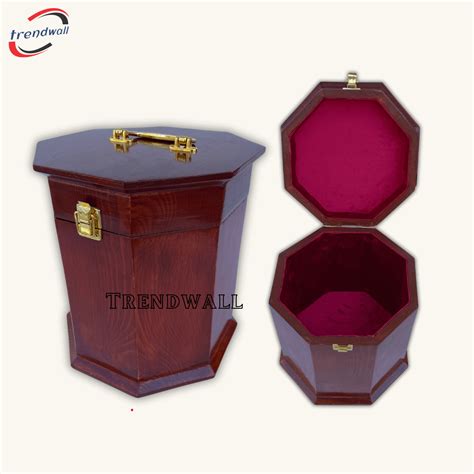 Natural Wooden Crown Case Best Case For Crown Fez And Your Jewelry Masonic Regalia Shop