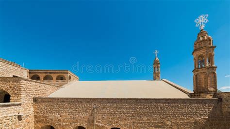 Mor Gabriel Monastery Em Midyat Mardin Turquia Imagem De Stock