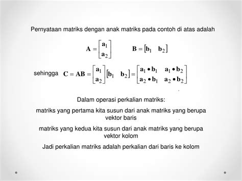 Ppt Matriks Dan Sistem Persamaan Linier Powerpoint Presentation Free