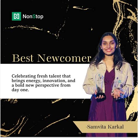 Recognition Achievement Newbeginnings Grateful Samvita Karkal 19 Comments