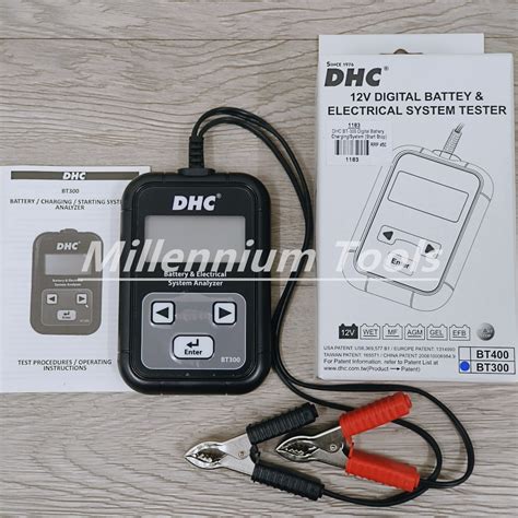 Dhc Bt300 Battery And Electrical System Analyzer Battery Tester 12v