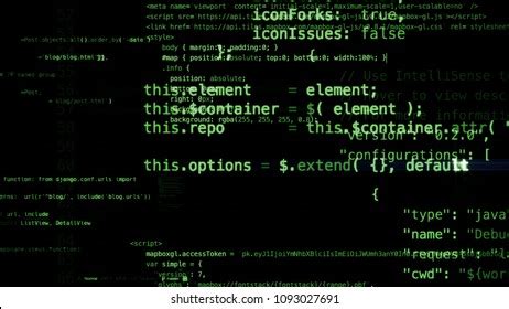 Drendering Abstract Blocks Code That Virtual Stock Illustration Shutterstock