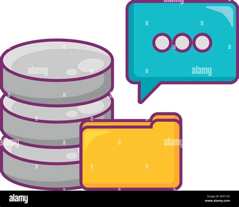 Server Vector Illustration Stock Vector Image And Art Alamy