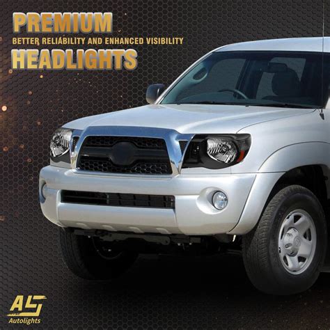 As 2005 2006 2007 2008 2009 2010 2011 Toyota Tacoma Headlight Assembly
