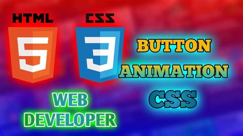 Button Animation Css Youtube
