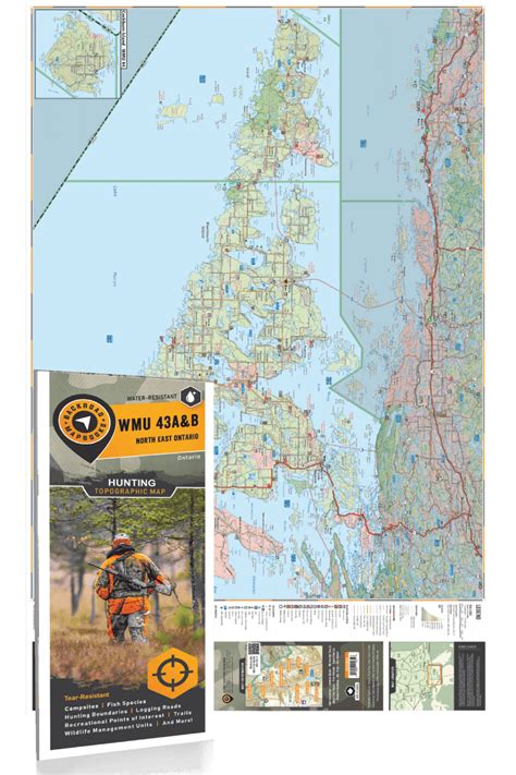 Ontario Hunting Maps Backroad Maps