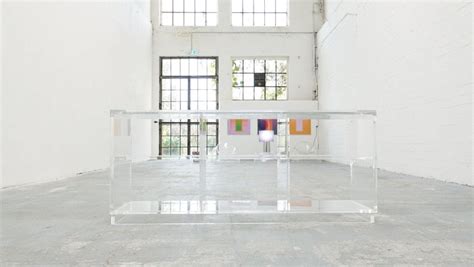 Plexiglass Credenza Attributed To Atelier Michel Dumas For Sale At 1stdibs