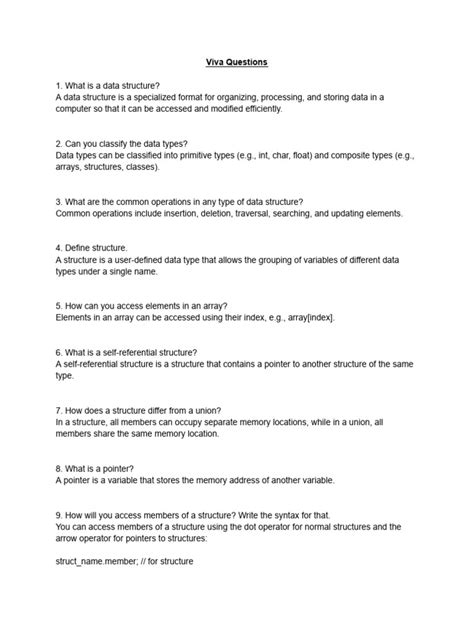 Viva Qanda Dds Pdf Queue Abstract Data Type Pointer Computer