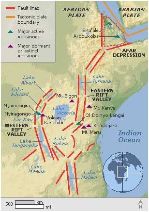 Rift Valley Map