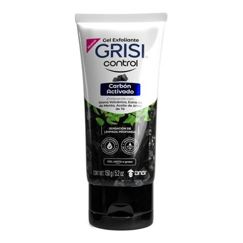 Gel Exfoliante Grisi Control Carbón Activado 150 G Bodega Aurrera