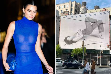 Kendall Jenner Goes Totally Topless In Racy Calvin Klein Ad Featured On