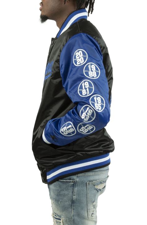 Starter Los Angeles Dodgers Championship Jacket Ls25b996 Lad Shiekh
