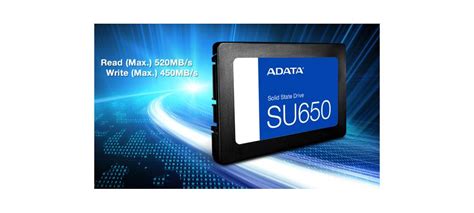 เอสเอสดี Adata 256gb Su650 Ssd Sata Iii Su650ss 256gtr