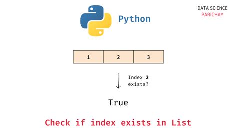 Check If List Index Exist Python