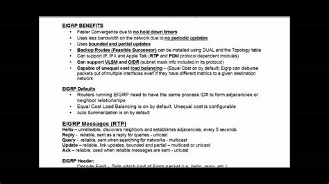 Learn EIGRP For The Cisco CCNA Part YouTube