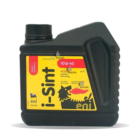 Купить моторное масло Eni i-Sint 10W-40 в Спб