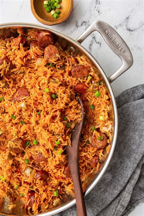 Smoked Sausage And Rice One Skillet Meal At Makayla Moffatt Blog