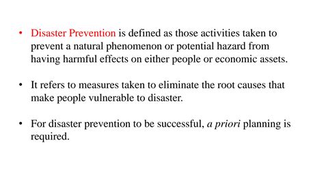 Solution Ktu Disaster Management Types Of Disaster Prevention