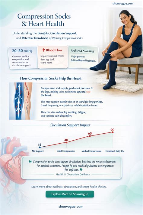 Compression Socks Heart Health Benefits And Drawbacks Shunvogue