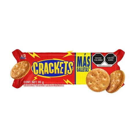 Gamesa Galletas Crackets Sabor Mantequilla 95 G H E B México