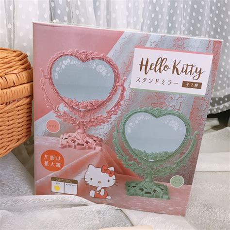 Original Eikoh Sanrio Hello Kitty Stand Mirror Japan Shopee Malaysia