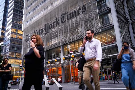 New York Times Journalists Launch 24 Hour Strike The Epoch Times
