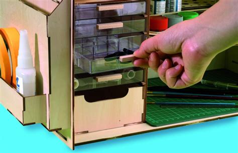 Model Building Workbench Organization Table For Tools And Accessories