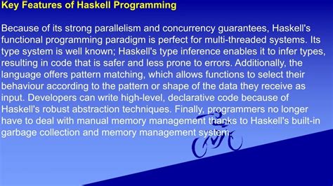 Ppt Harnessing The Power Of Functional Programming With Haskell