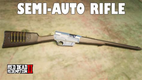 Remington Model 8 Autoloading Rifle Rdr2 Youtube