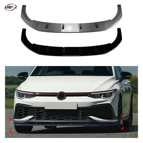Golf Mk8 Front Bumper Lip For Vw Golf Mk8 Gti Cs For Golf Mk8 R Car