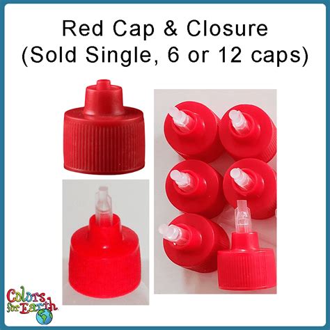 Red Cap Closures Accessory Colors For Earth Llc