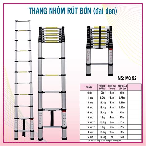 Thang GhẾ Khung Inox BẬc NhÔm