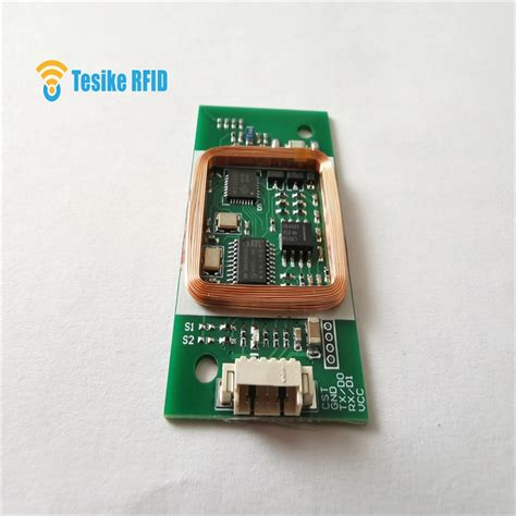 125khz 1356mhz Rfid Reader Module With Uart 5v Power Supply Rfid