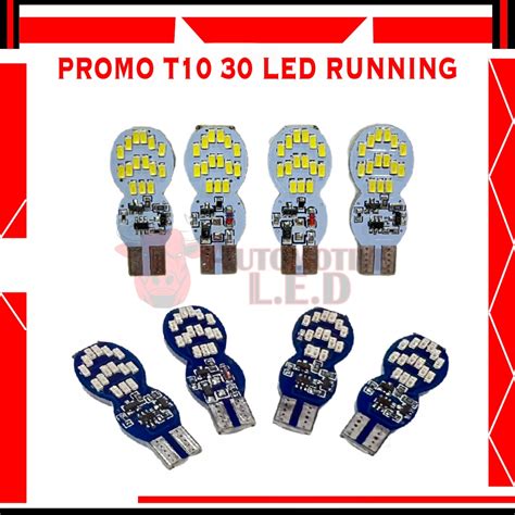 Jual Original Lampu Led T10 30 Mata Led Running 15 Watt Lampu Sein