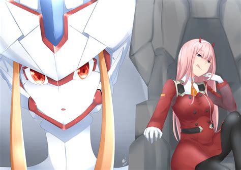 Zero Two And Strelitzia R Zerotwo