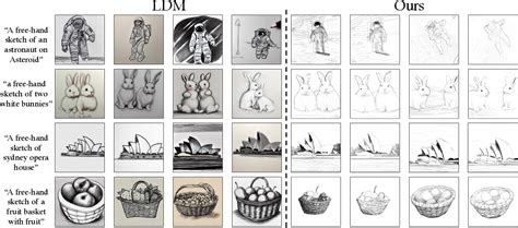 Figure From DiffSketcher Text Guided Vector Sketch Synthesis Through Latent Diffusion Models