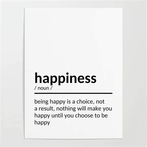 Happiness Definition Poster Pretty Quotes Study Motivation Quotes