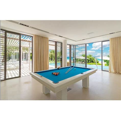 มือสอง Gr8 Billiards โต๊ะพูล สีขาว ขนาด 8 ฟุต Tokyo White Pool Table 8ft Reconditioned Table