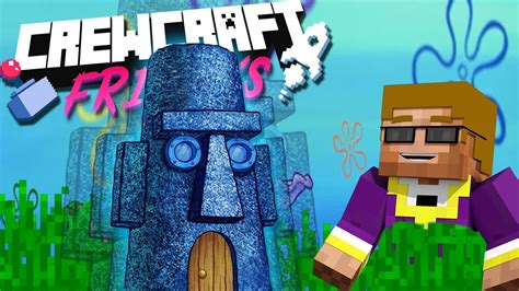 Squidwards House Minecraft Build Tutorial Episode 4 Crewcraft