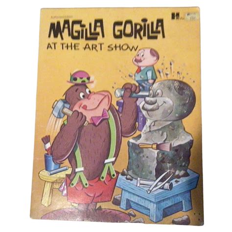Vintage 1973 Magilla Gorilla At The Art Show Thin Sc Gc For Its Age