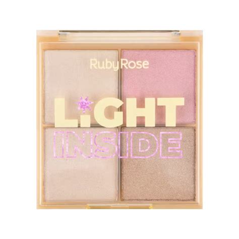 Ruby Rose Mini Highlighter Palette Hb 7523