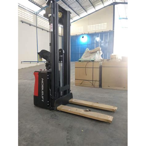 Jual Stacker Full Electric Noblelift Cap 1 2 Ton Promo Mei 2023