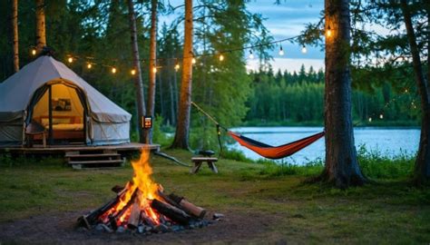 Experience The Best Of Both Worlds Hybrid Camping Transforms Ontario