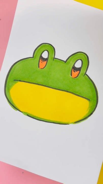 🐸 Hur Man Ritar En Kawaii Groda Steg För Steg Youtube