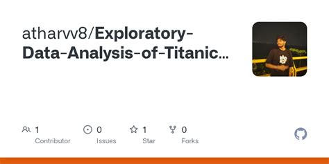 Github Atharvv8exploratory Data Analysis Of Titanic Dataset